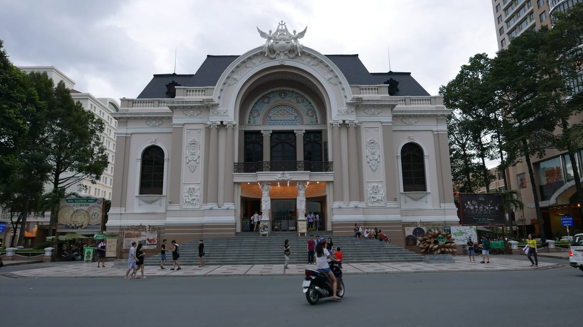 Vietnam — Saigon Opera House, 7 Lam Son Square, Dist. 1, Ho Chi Minh ...